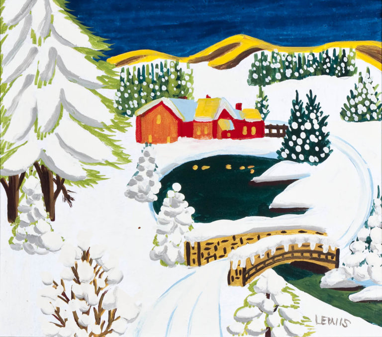 Night Snow – Maud Lewis