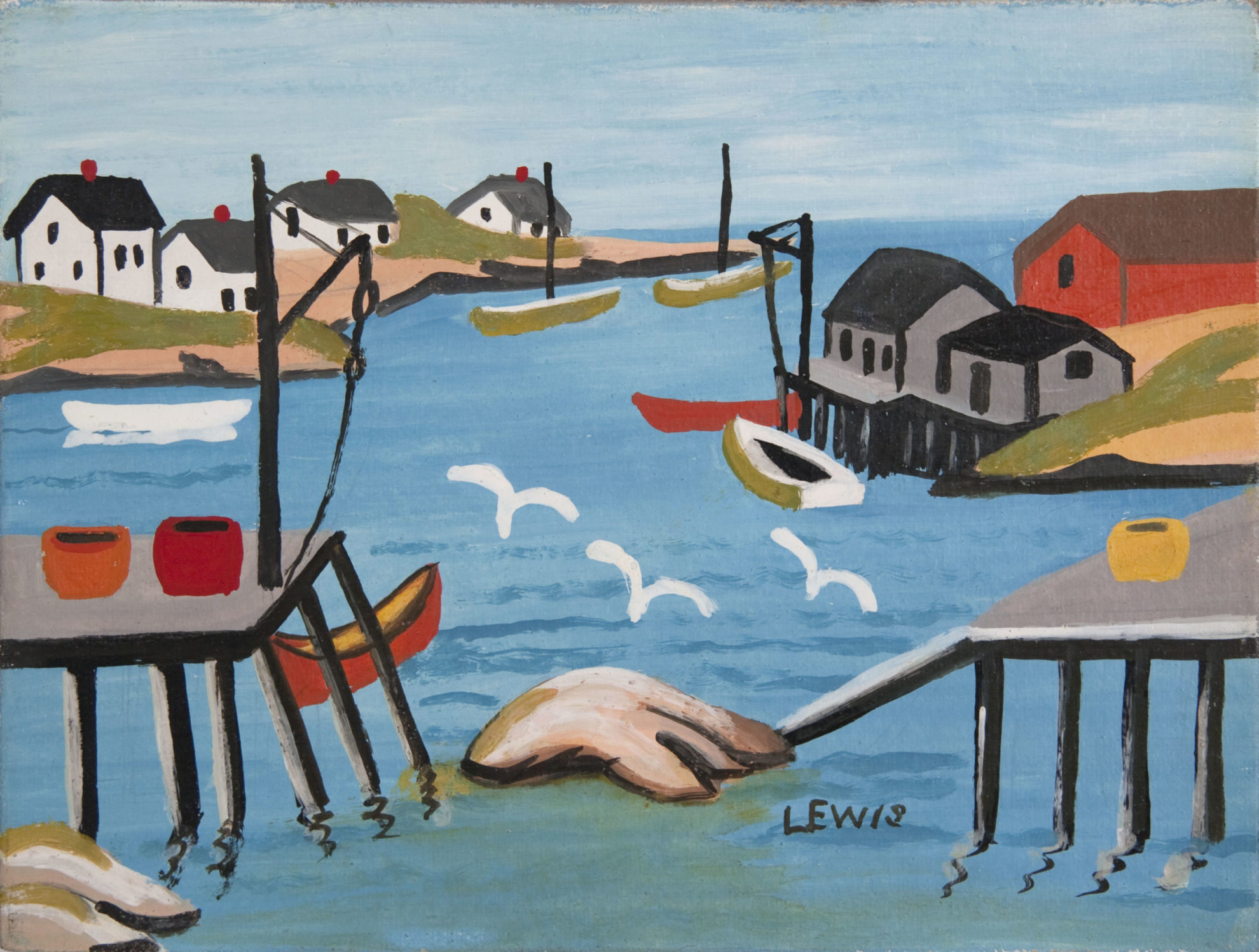 Landscape – Maud Lewis