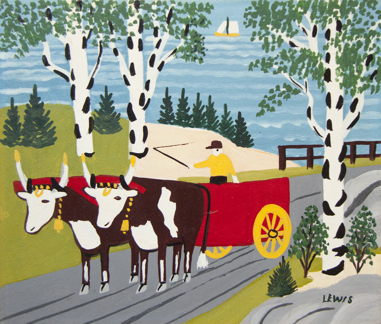 Landscape – Maud Lewis