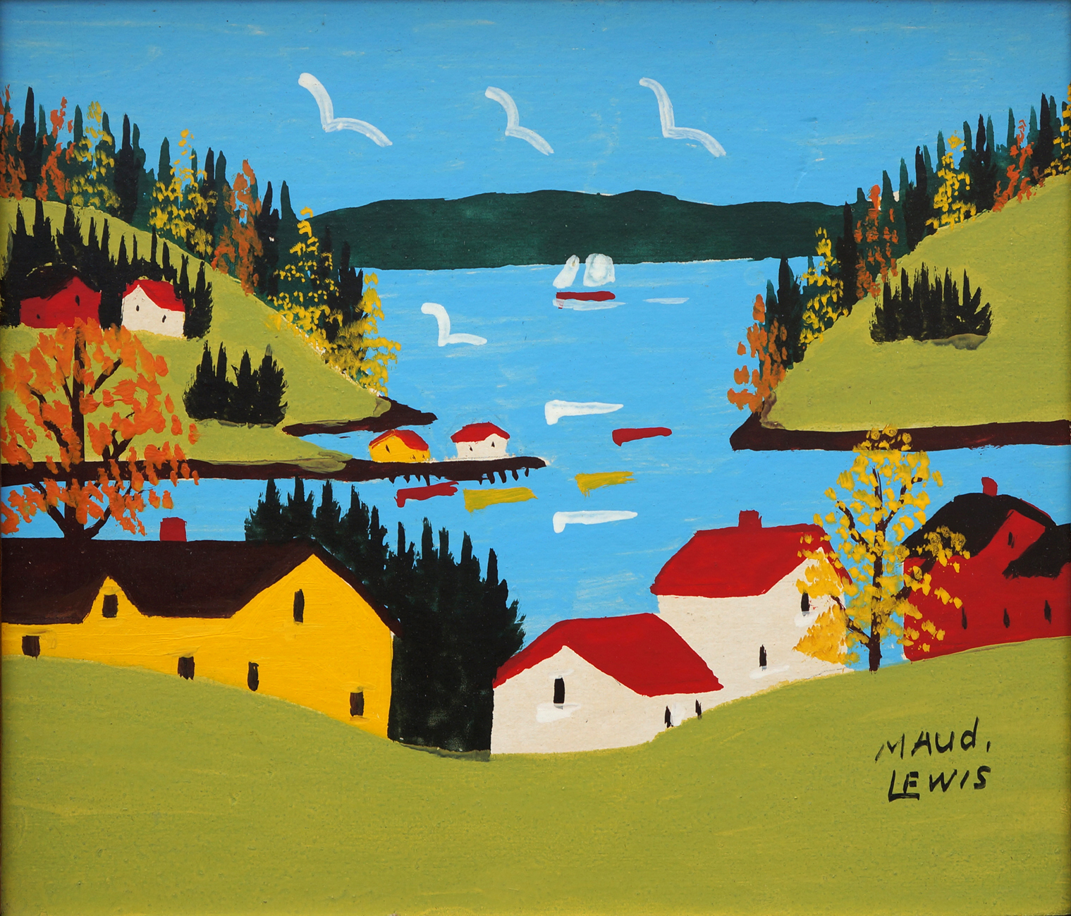 Landscape – Maud Lewis